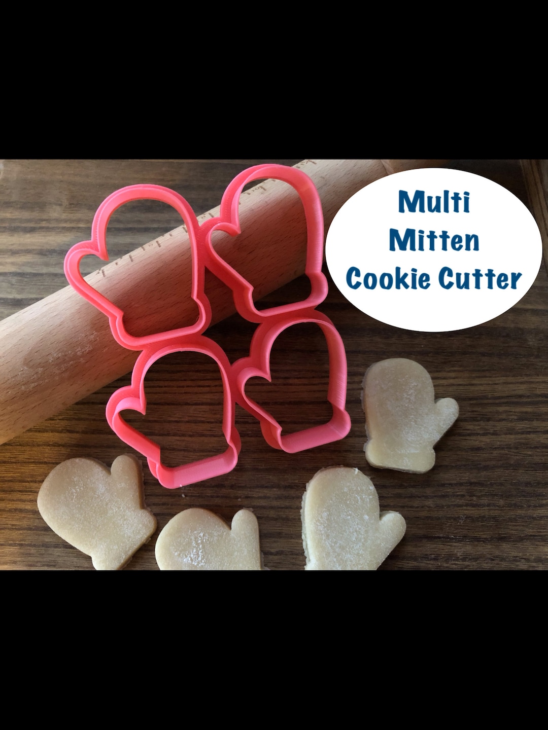 Mitten Cookie Cutter, Winter, Clothing, Multi Cookie Cutter - Etsy