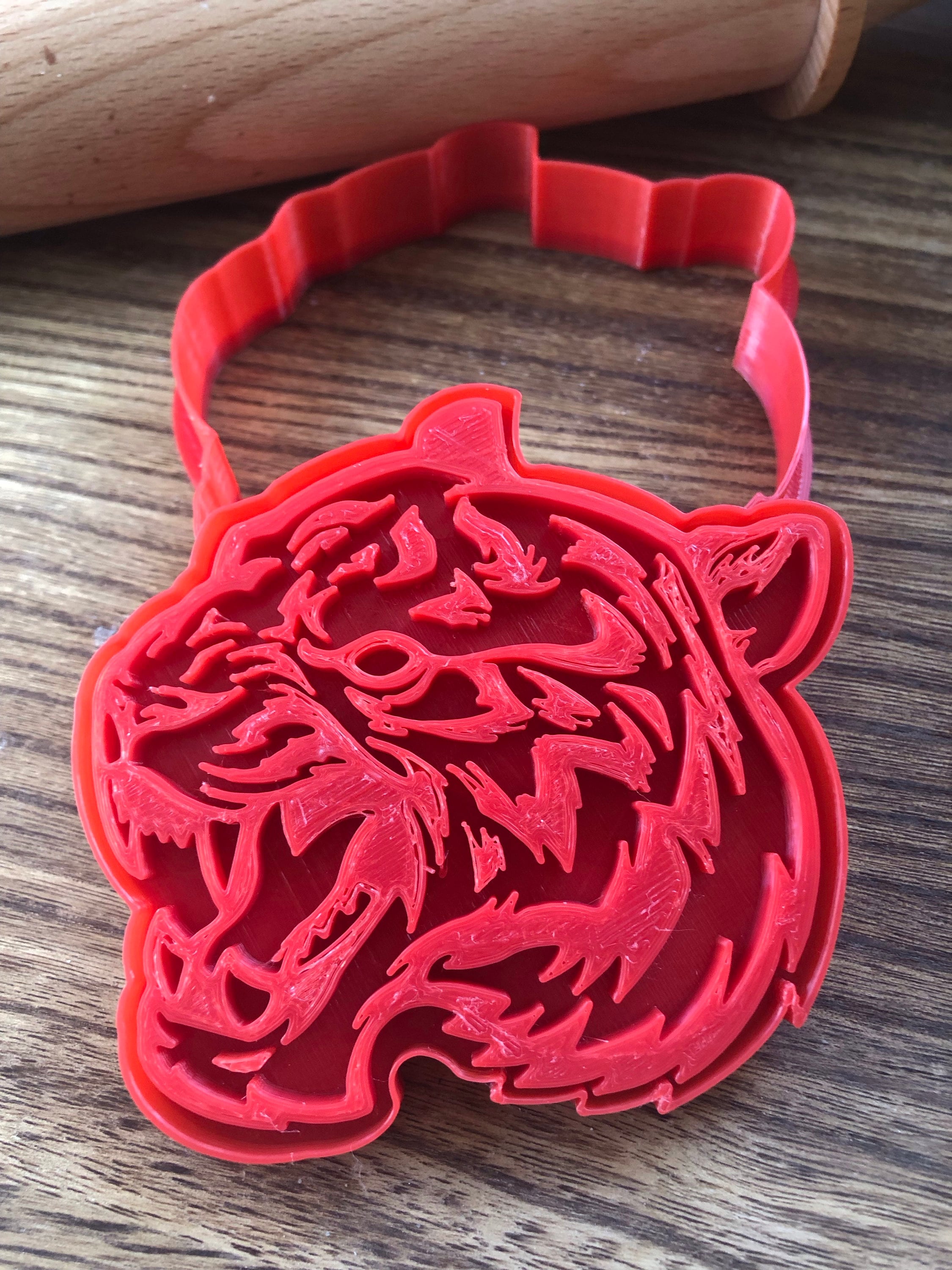 Tiger Cookie Cutter, Animal, Safari, Zoo, Cookie Cutter and Stamp - Etsy