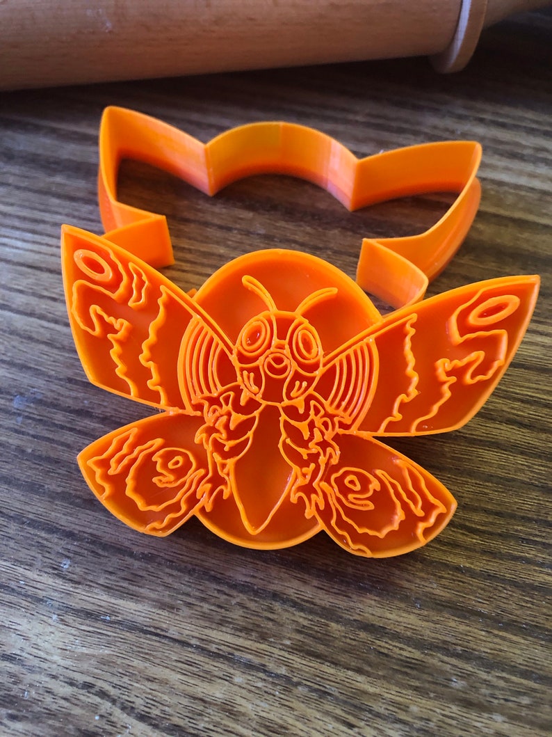 Moth Cookie Cutter, Bug, Insect, Kaiju, Cookie Cutter and Stamp - Etsy
