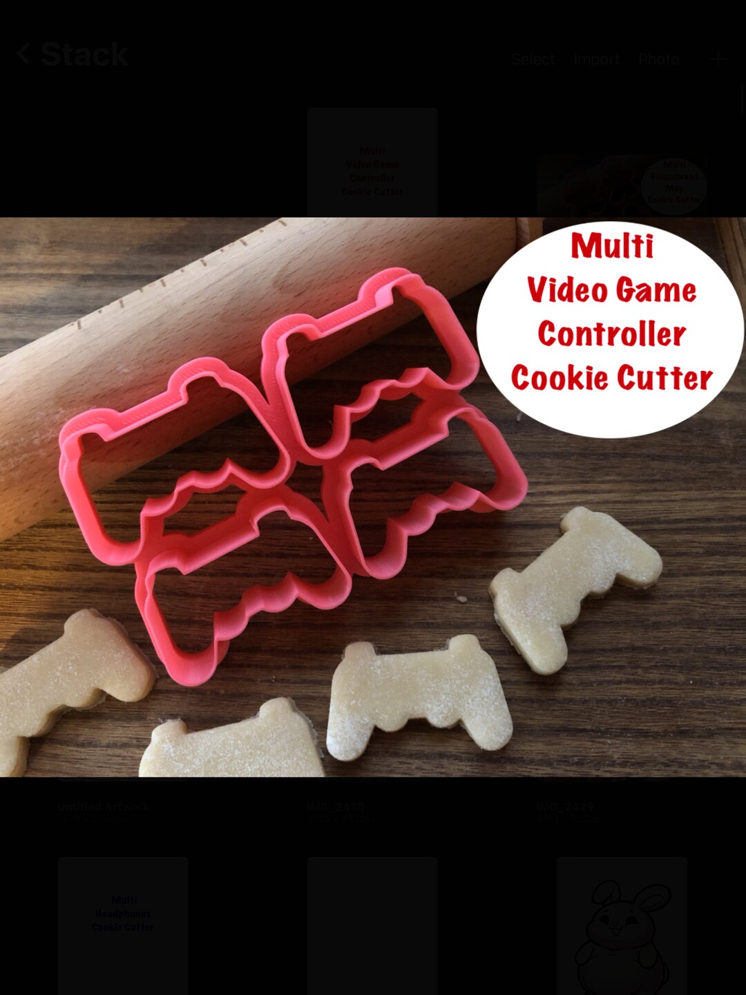Video Game Controller Cookie Cutter, Multi Cookie Cutter - Etsy