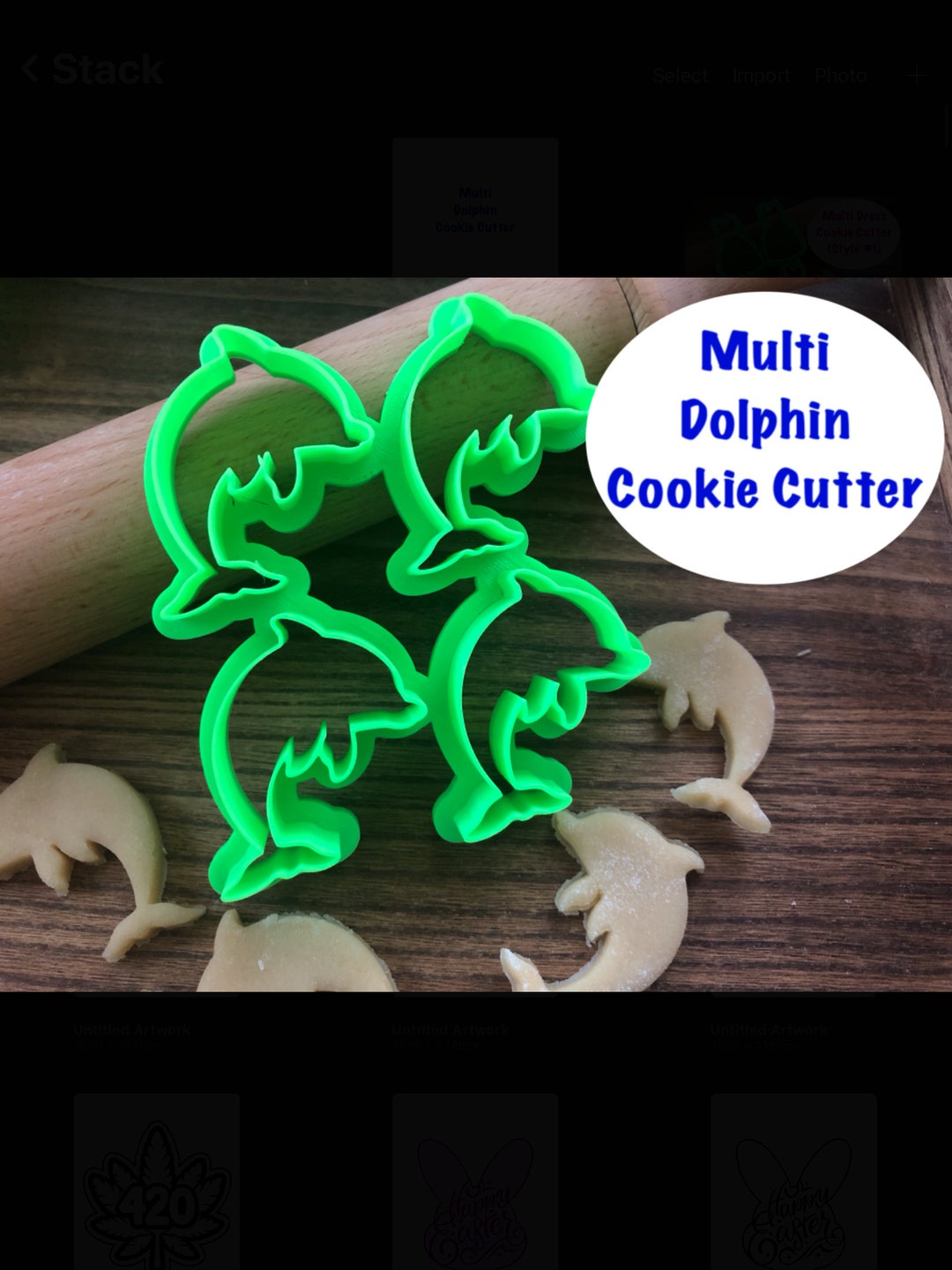 Dolphin Cookie Cutter, Summer, Ocean, Multi Cookie Cutter - Etsy