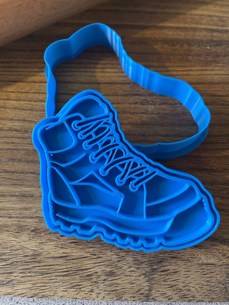 Hiking Boot Cookie Cutter, Clothing, Footwear, Shoe, Nature, Cookie ...