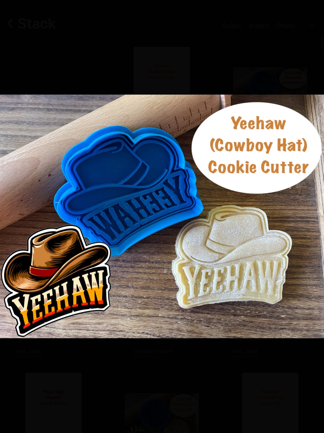 Cowboy Hat Cookie Cutter, Western, Yeehaw, Cookie Cutter and Stamp - Etsy