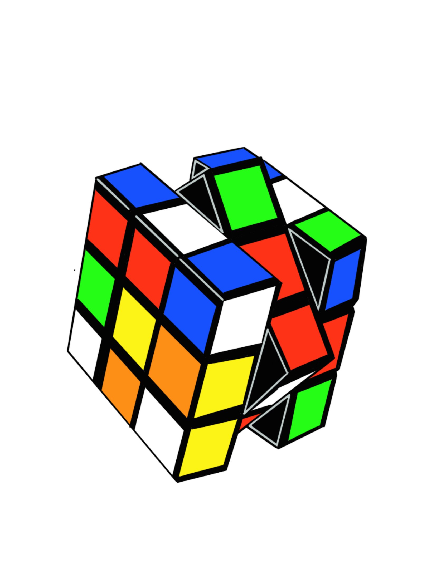 Rubik's Cube Cookie Cutter Puzzle Game Cookie Cutter - Etsy