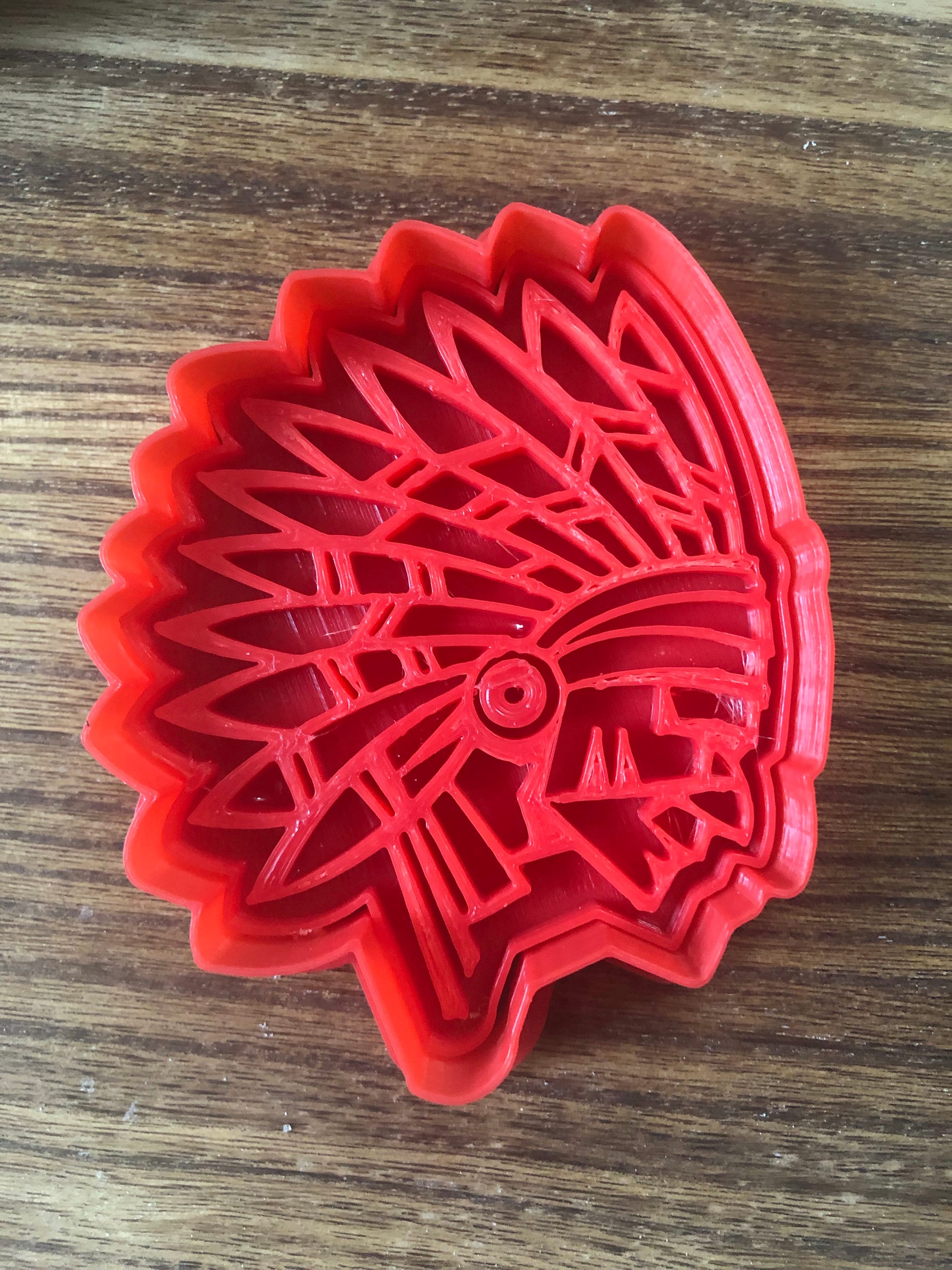 Native American Cookie Cutter and Stamp - Etsy