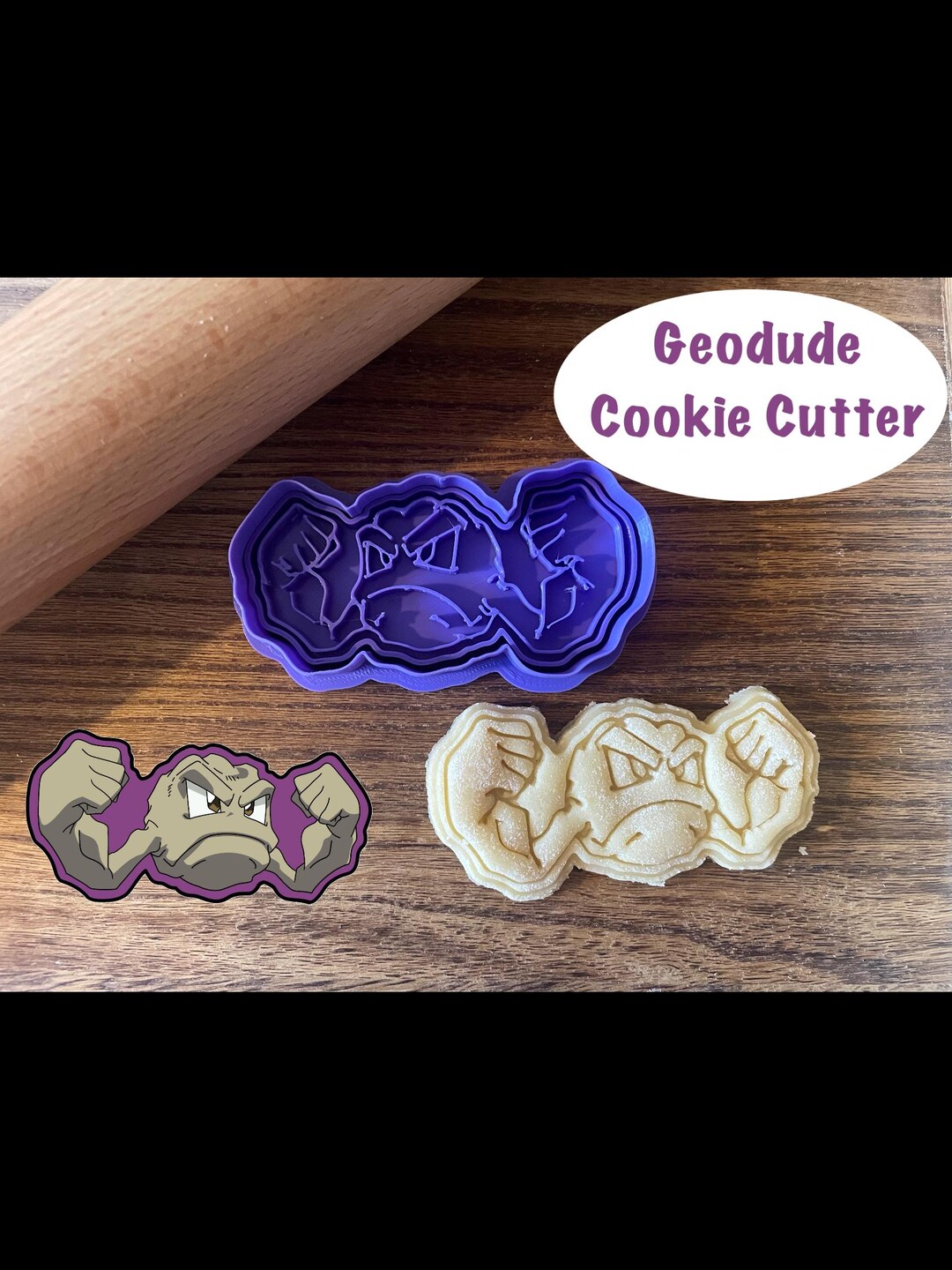 Anime Cookie Cutter, Monster Cookie Cutter and Stamp - Etsy