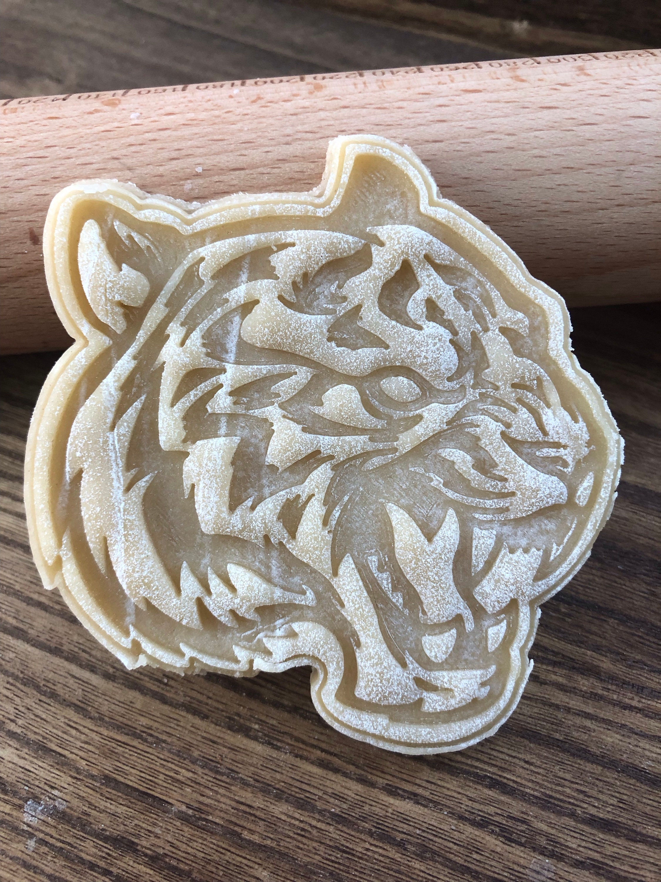 Tiger Cookie Cutter, Animal, Safari, Zoo, Cookie Cutter and Stamp - Etsy