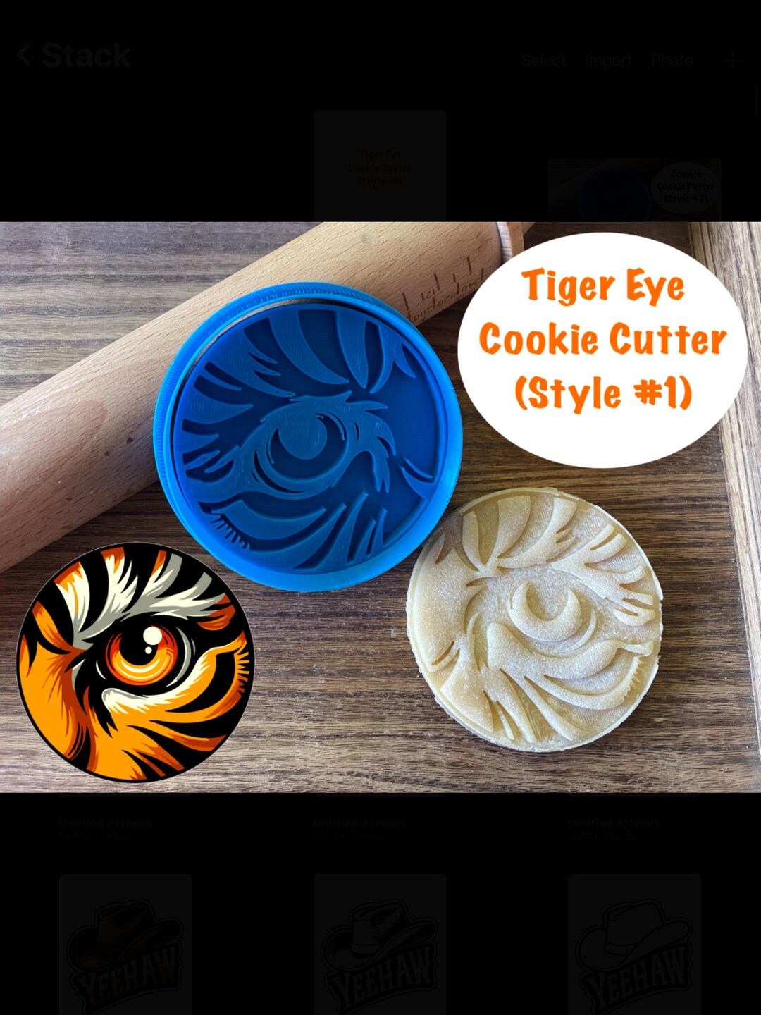 Tiger Cookie Cutter, Eye, Jungle, Safari, Animal, Cookie Cutter and ...