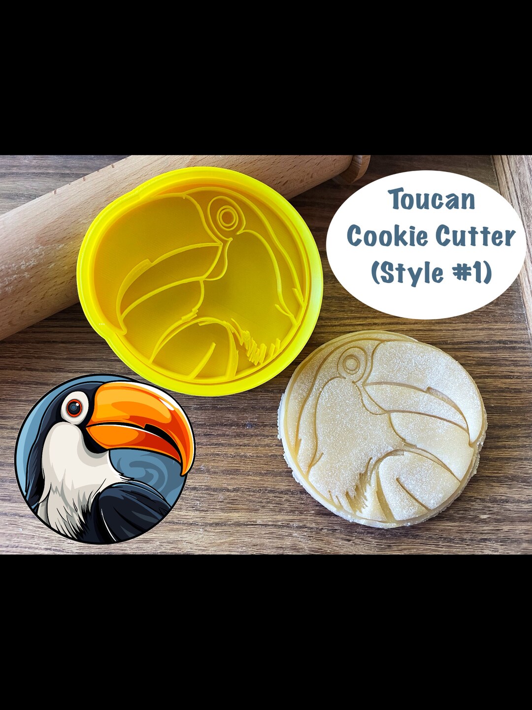 Toucan, Bird, Tropical, Rainforest, Cookie Cutter and Stamp - Etsy