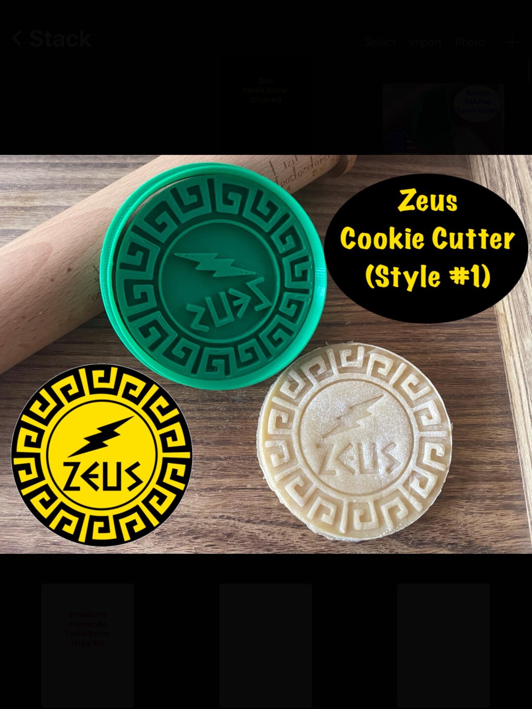 Zeus Cookie Cutter, Greek Mythology, Cookie Cutter and Stamp - Etsy
