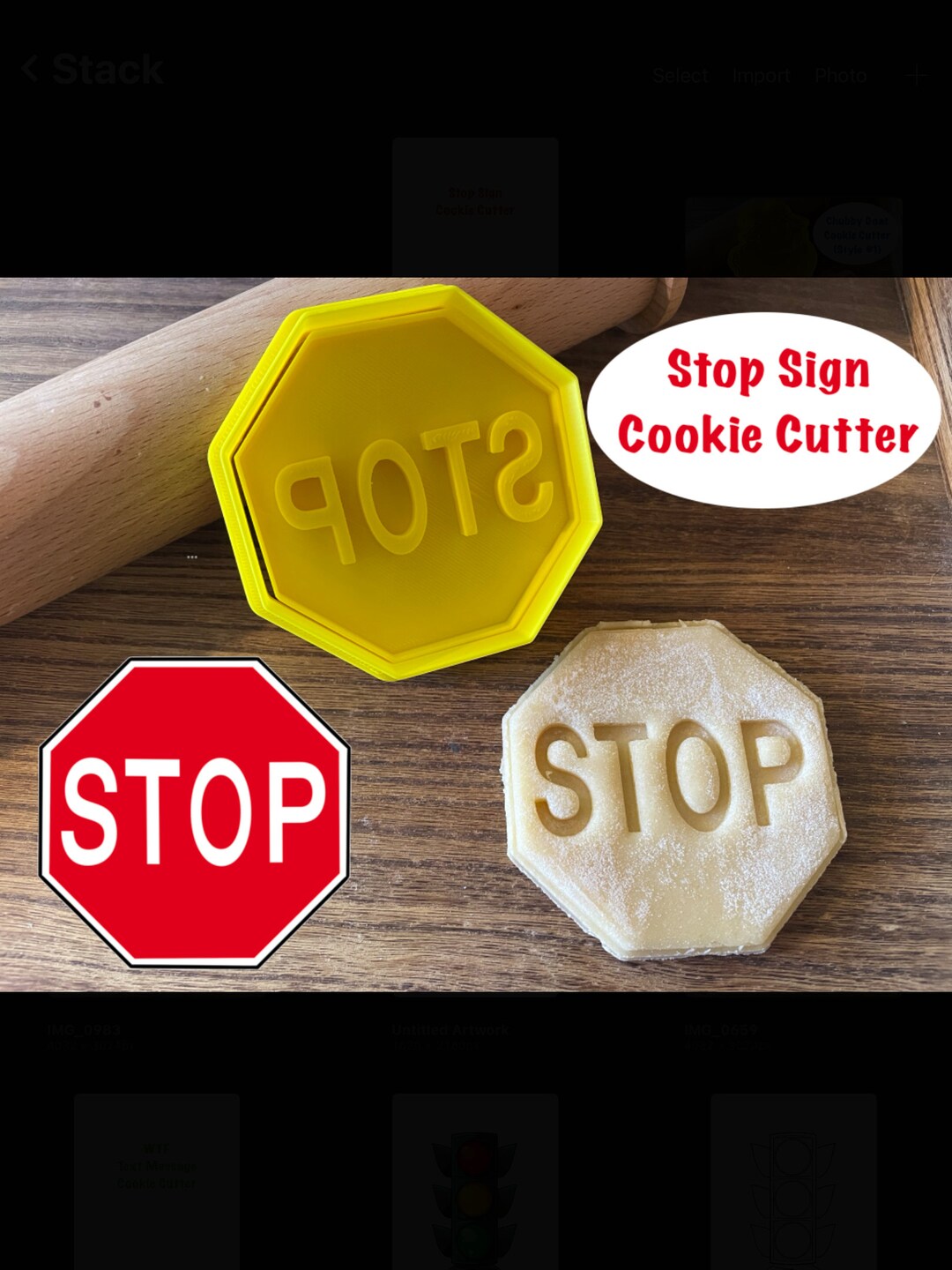 Stop Sign Cookie Cutter, Traffic, School, Cookie Cutter and Stamp - Etsy