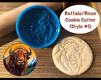 Bison Buffalo Western Cookie Cutter - Etsy
