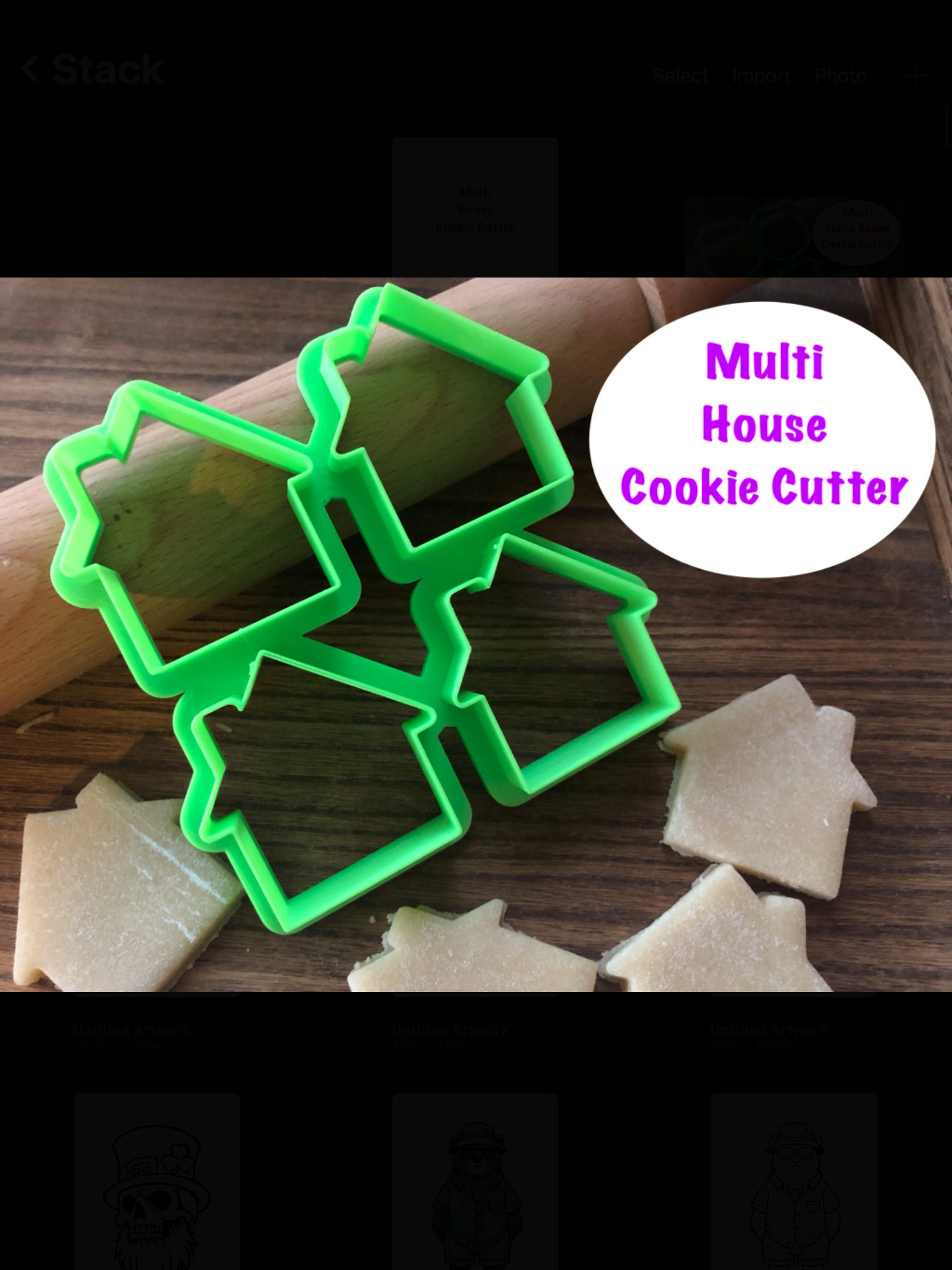House Cookie Cutter, Housewarming, Home, Multi Cookie Cutter - Etsy