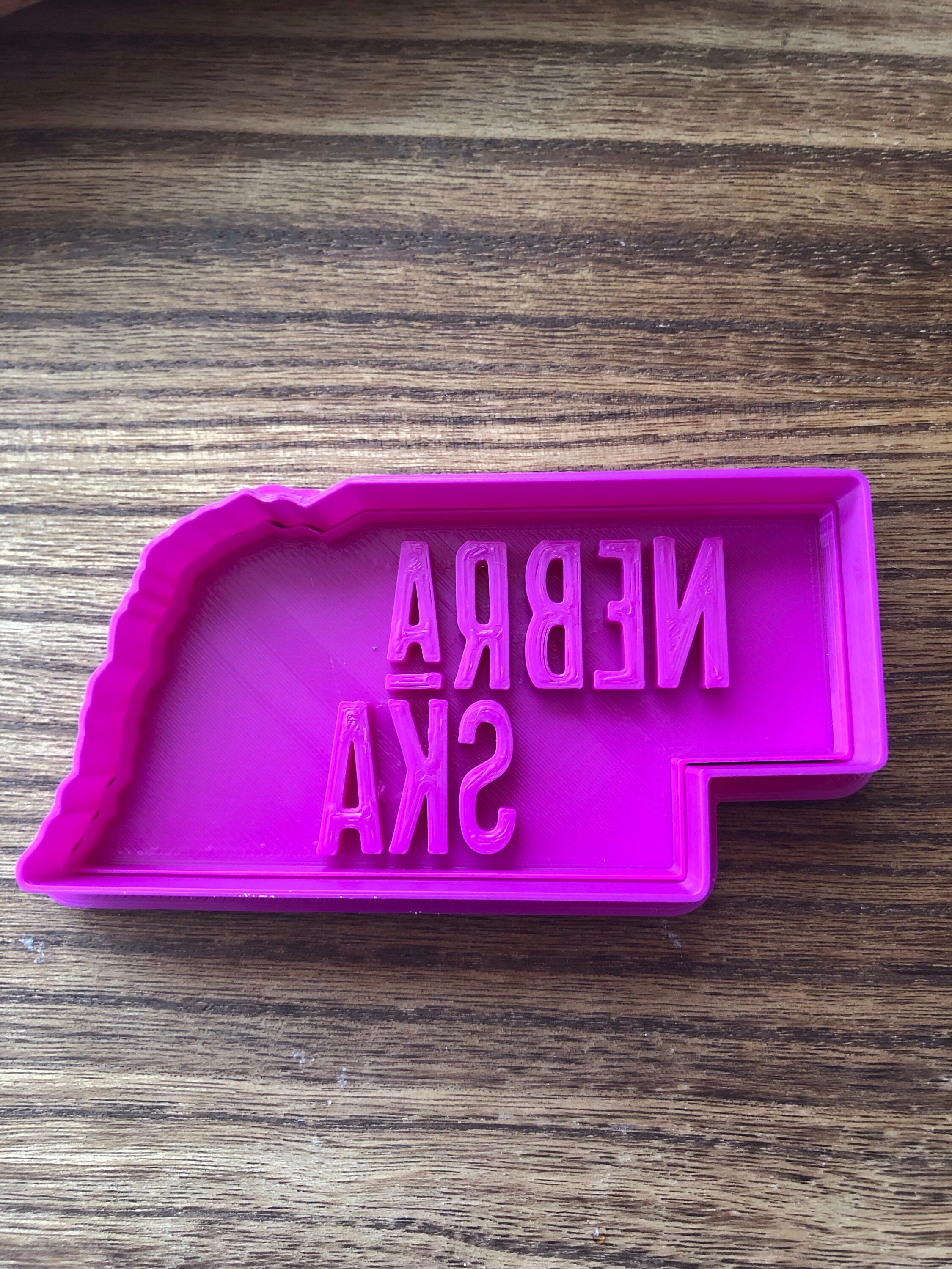 Nebraska Cookie Cutter, United States, Cookie Cutter and Stamp - Etsy