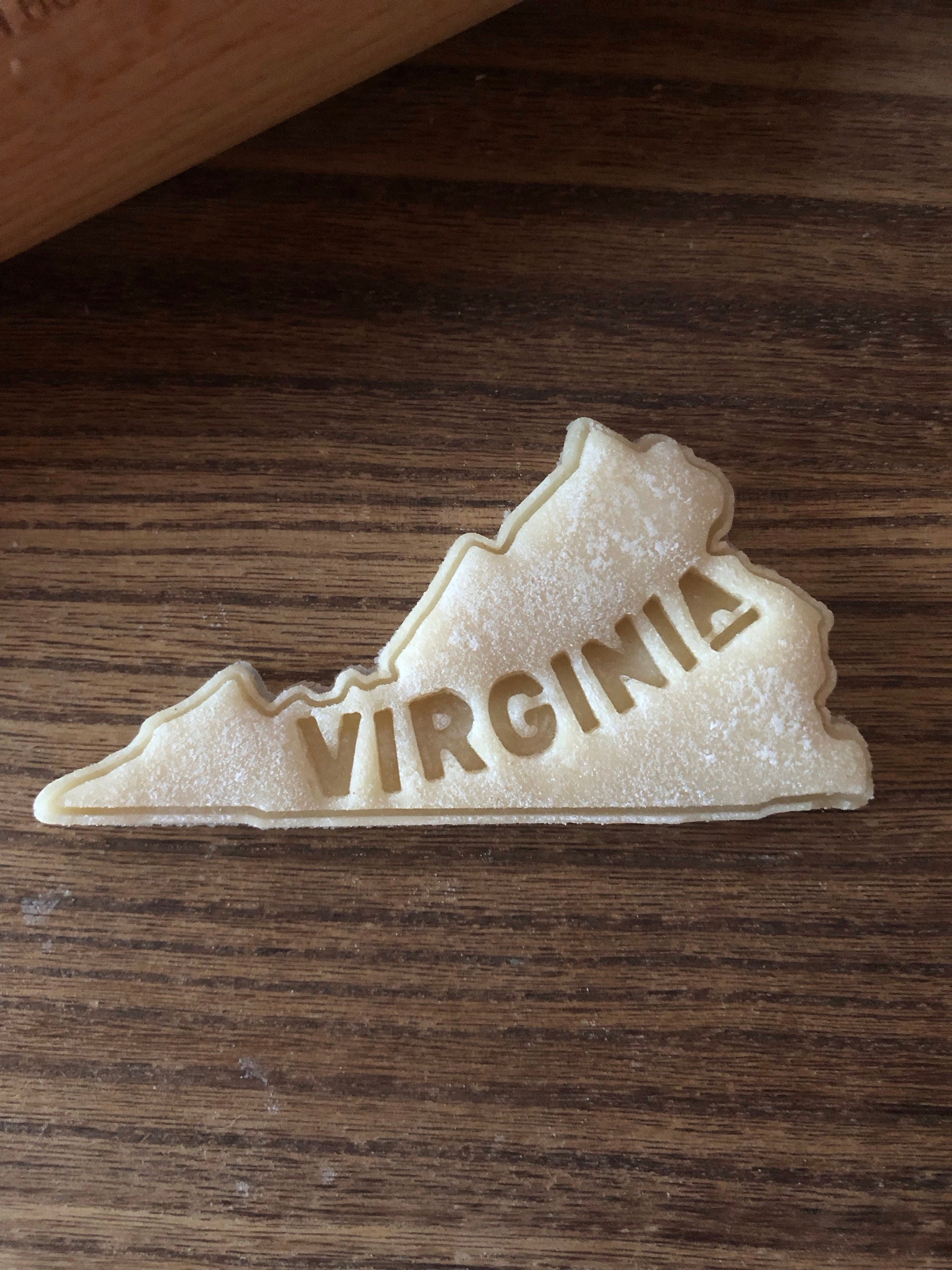 Virginia Cookie Cutter, United States, Cookie Cutter and Stamp - Etsy