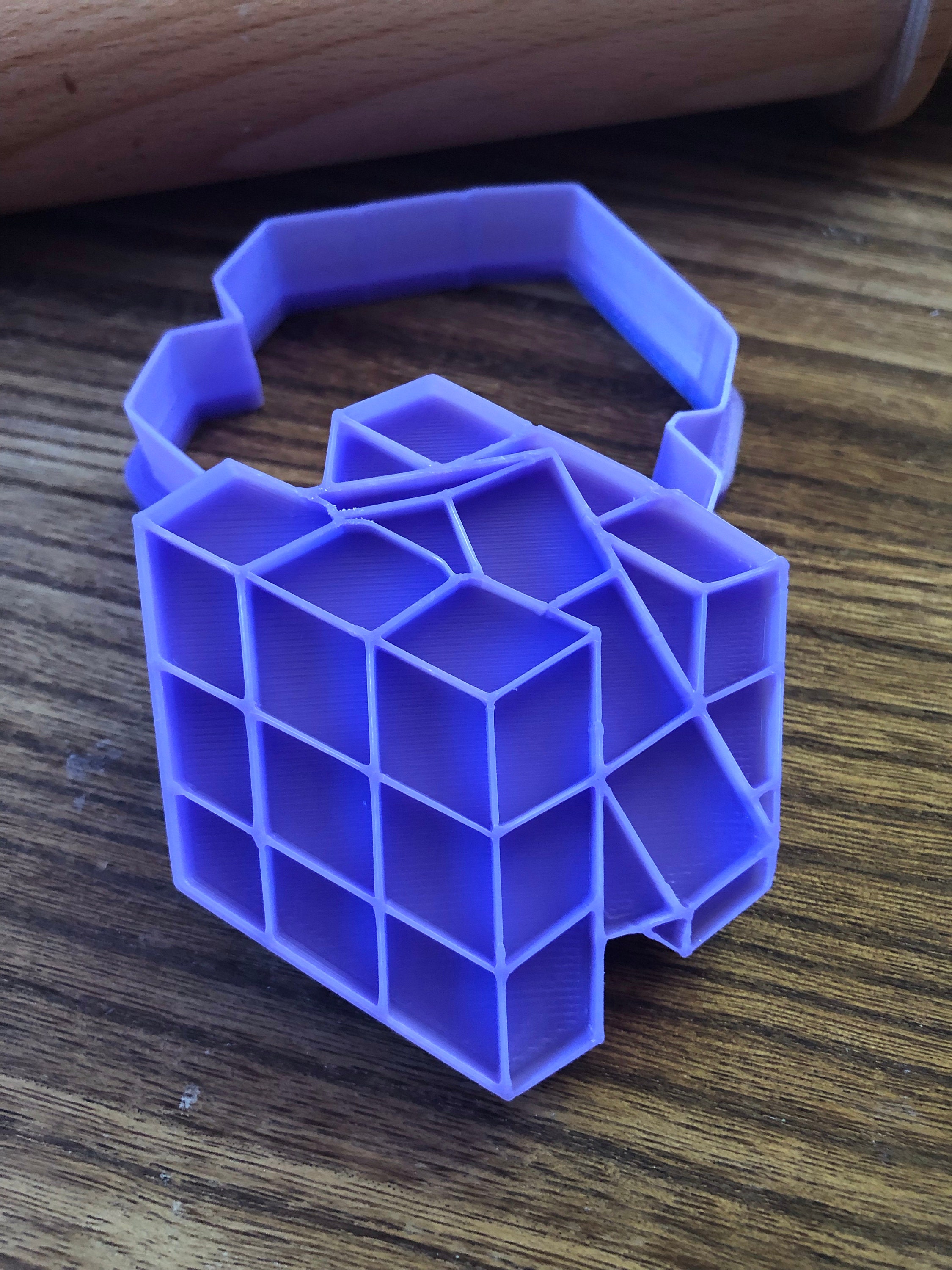 Rubik's Cube Cookie Cutter, Puzzle, Game, Cookie Cutter Stamp - Etsy