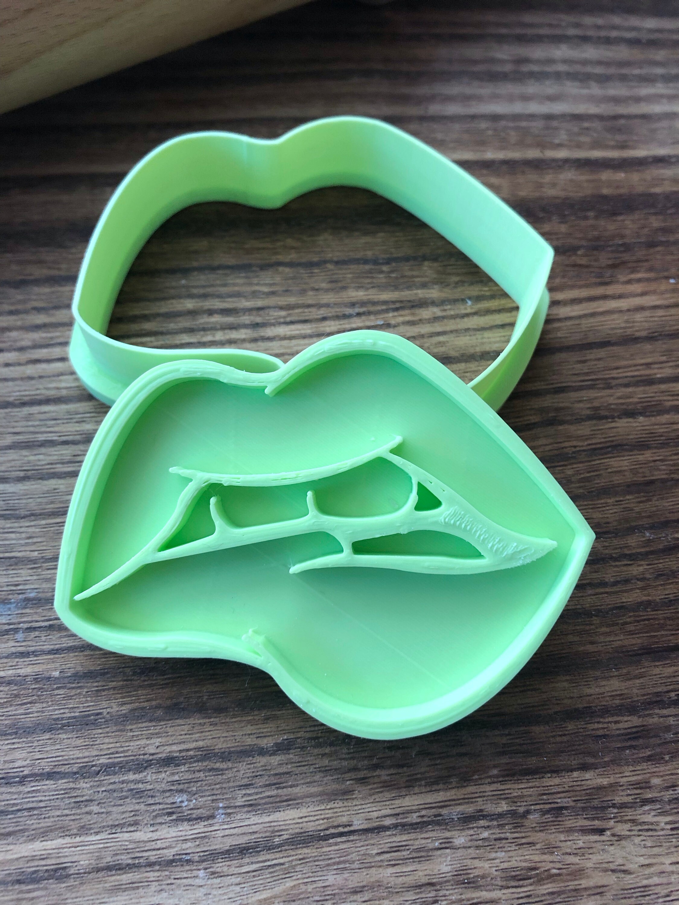 Lips Cookie Cutter, Biting, Valentine's Day, Bachelorette, Passion ...