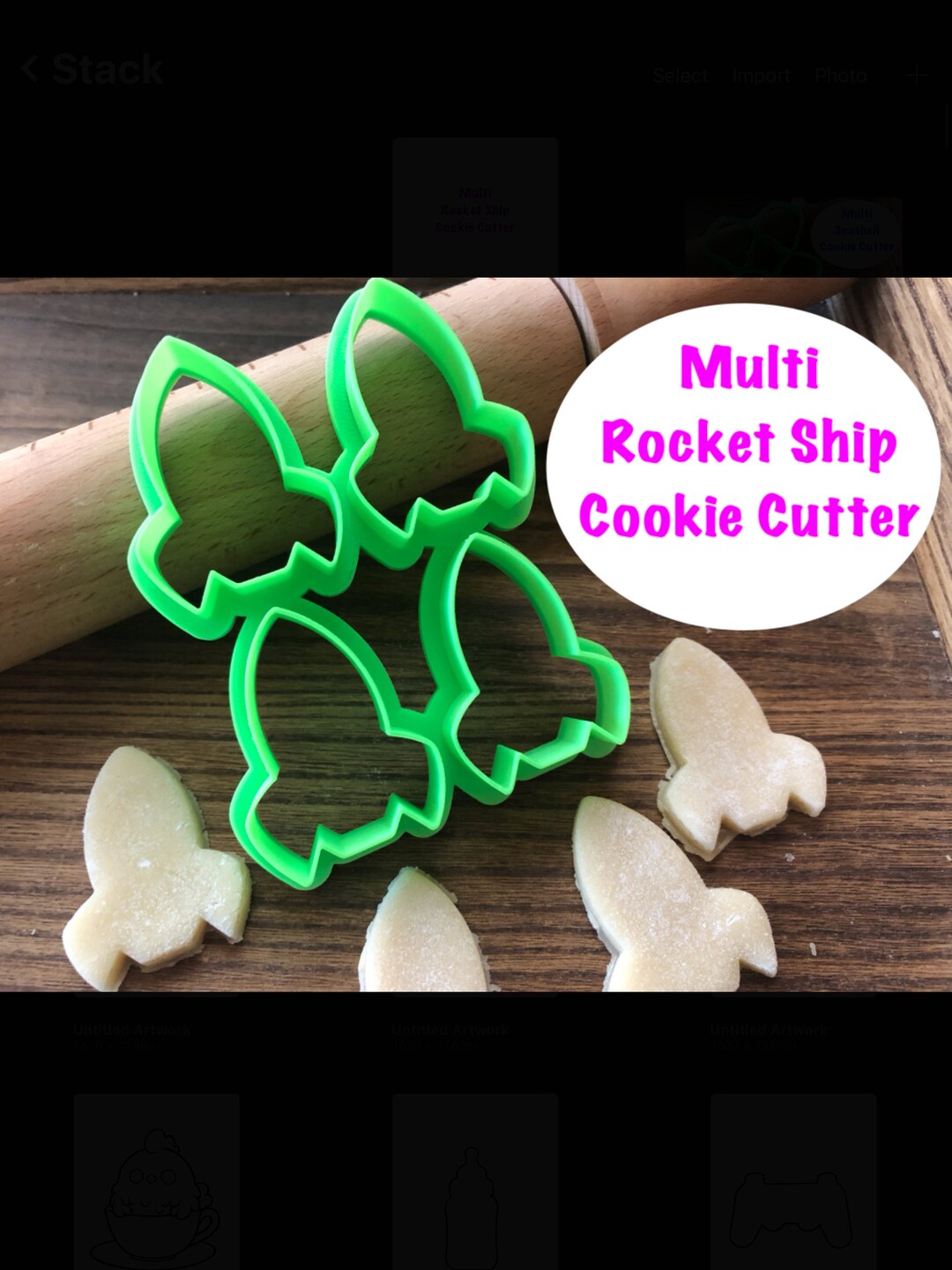 Rocket Ship Cookie Cutter, Space, Multi Cookie Cutter - Etsy