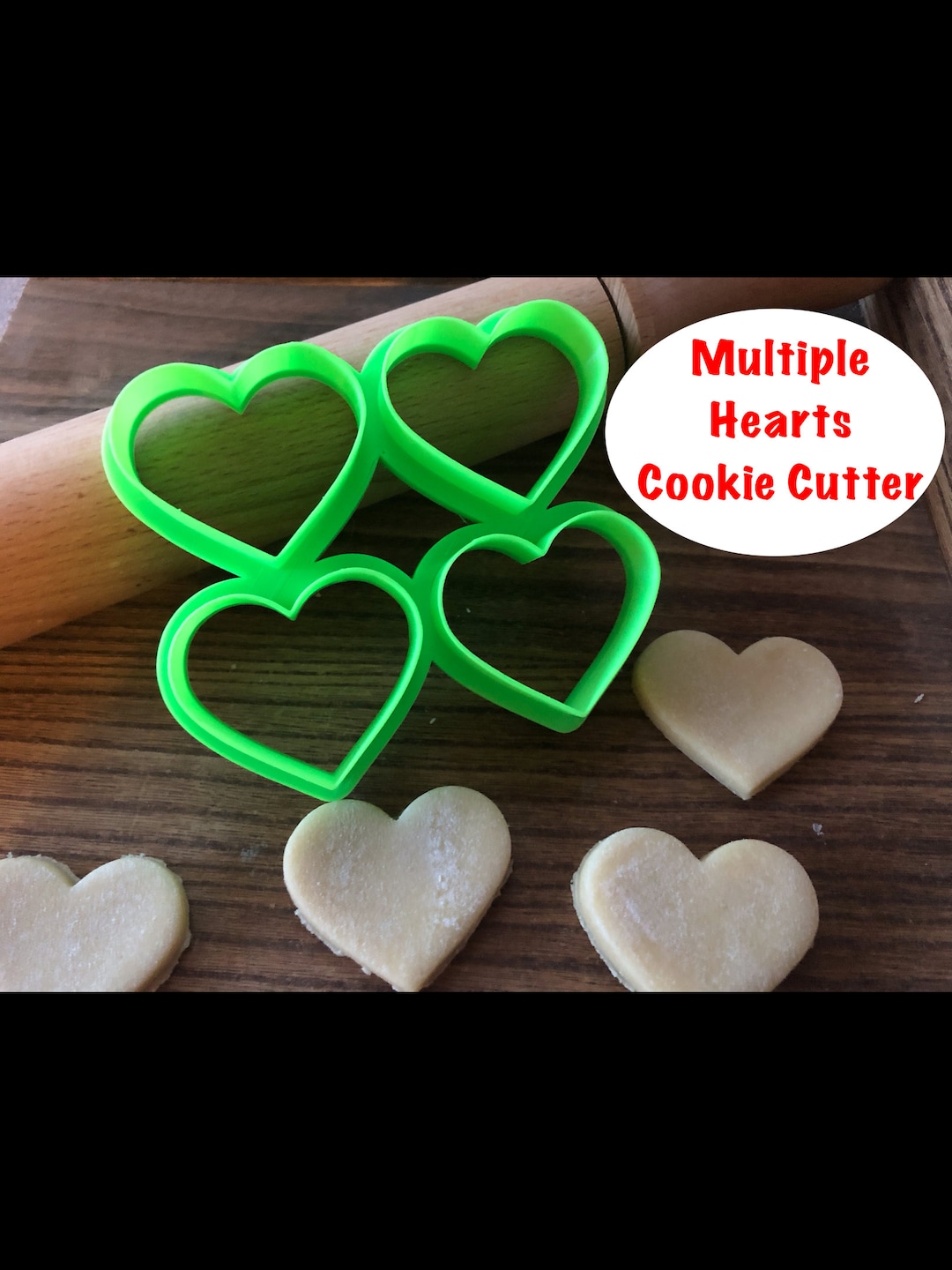 Heart Cookie Cutter, Multi Cookie Cutter - Etsy