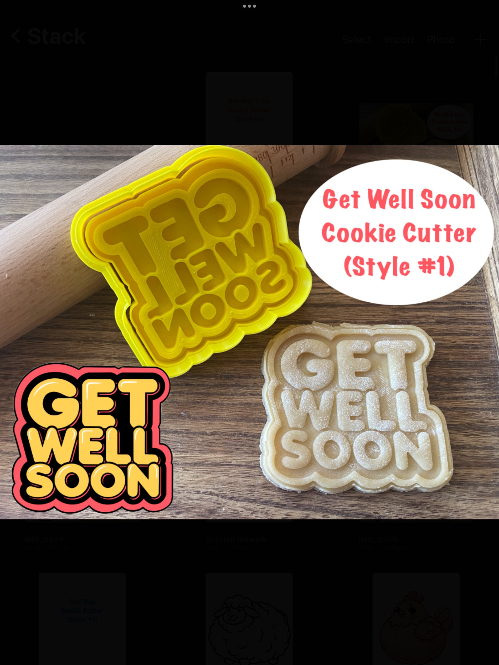 Get Well Soon Cookie Cutter - Etsy