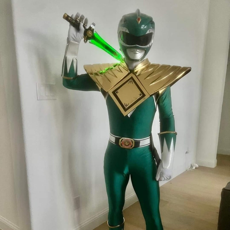 Green Power Ranger Costume - Etsy