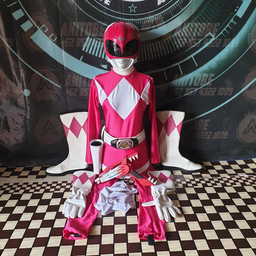PINK Ranger MMPR or Dragon Rangers of Super Sentai Suits Wearable for ...