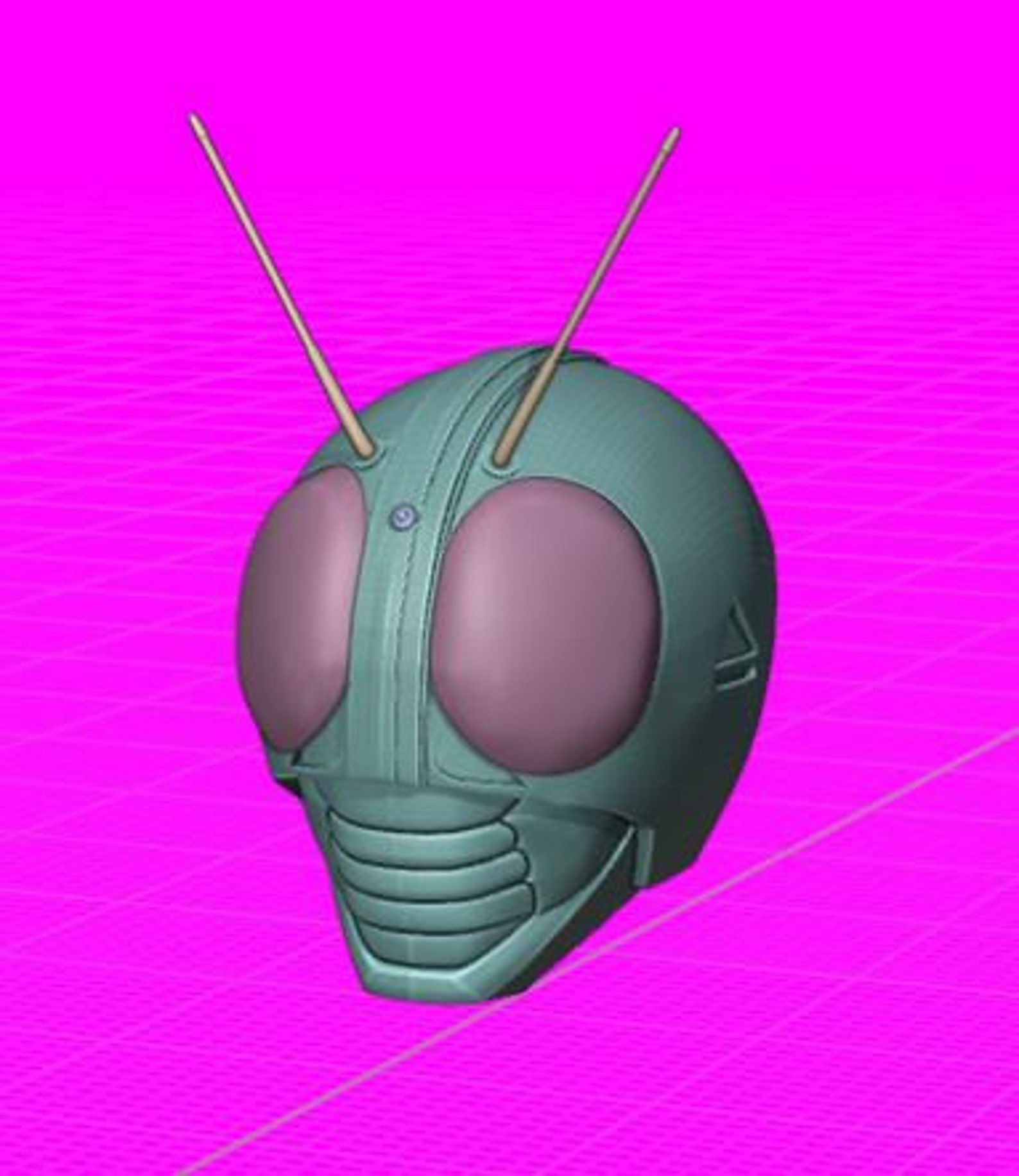 BLACK Kamen Rider 3D File Printed Cosplay - Etsy