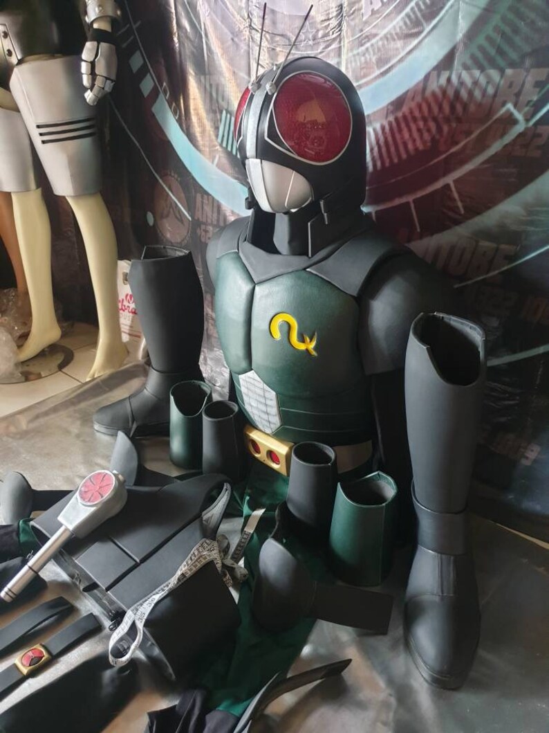 BLACK RX Kamen Rider FULL Suit Costume for Cosplay Wearable - Etsy