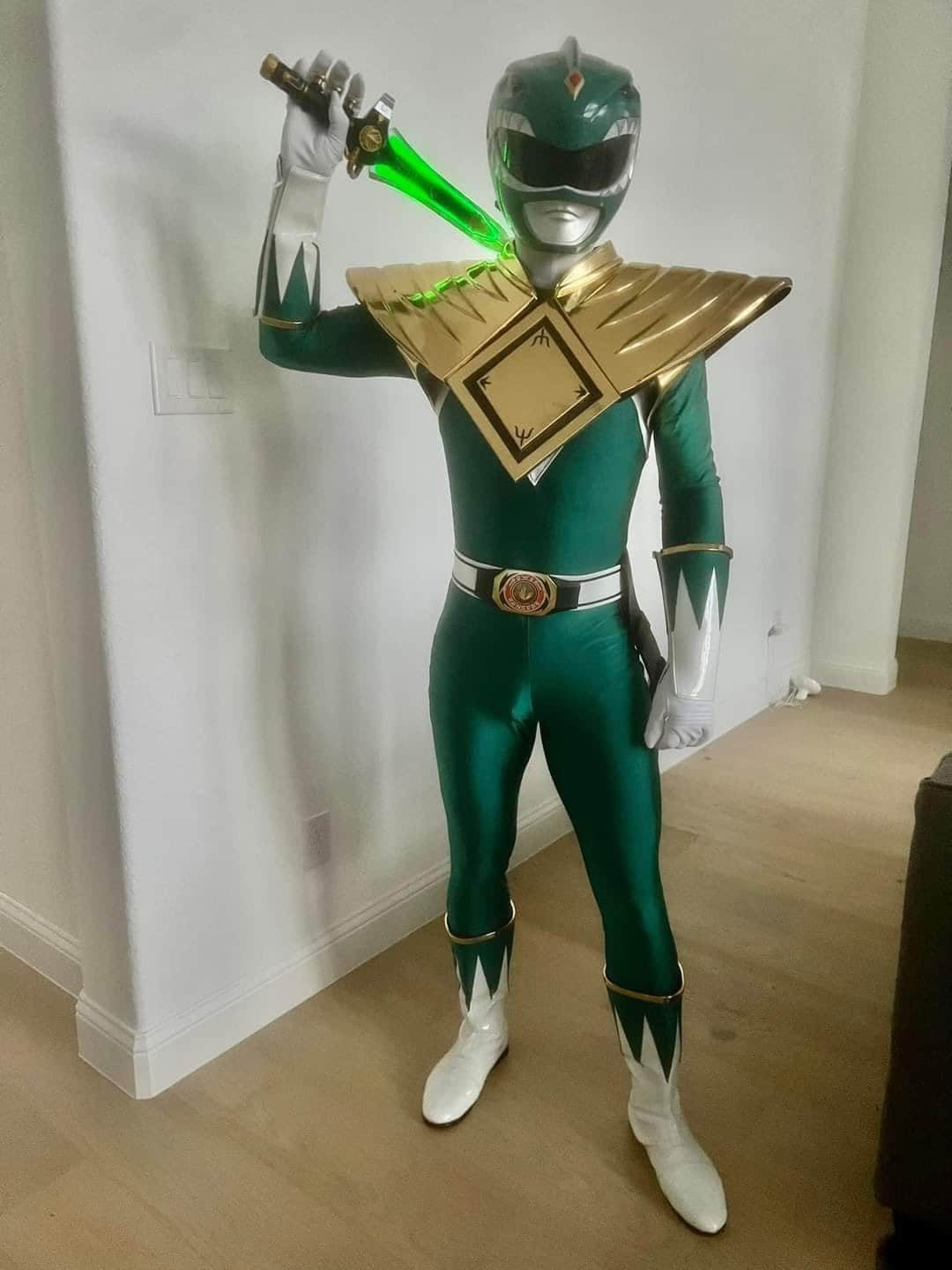 Green Ranger MMPR or Dragon Rangers of Super Sentai Power Ranger Suits Wearable for Cosplay Etsy