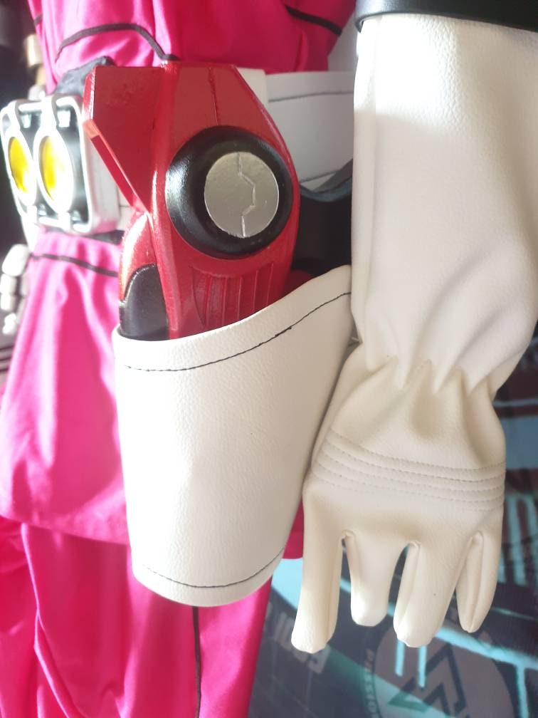 PINK TURBO Ranger Full Suits Costume of Power Rangers Rescue - Etsy