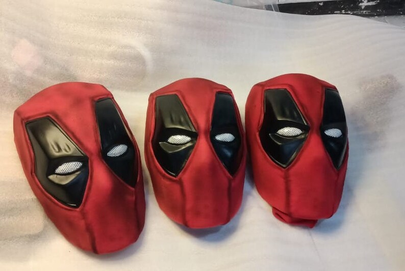 Dead Pool Mask Helmet Wearable for Cosplay From Marvel Comics - Etsy