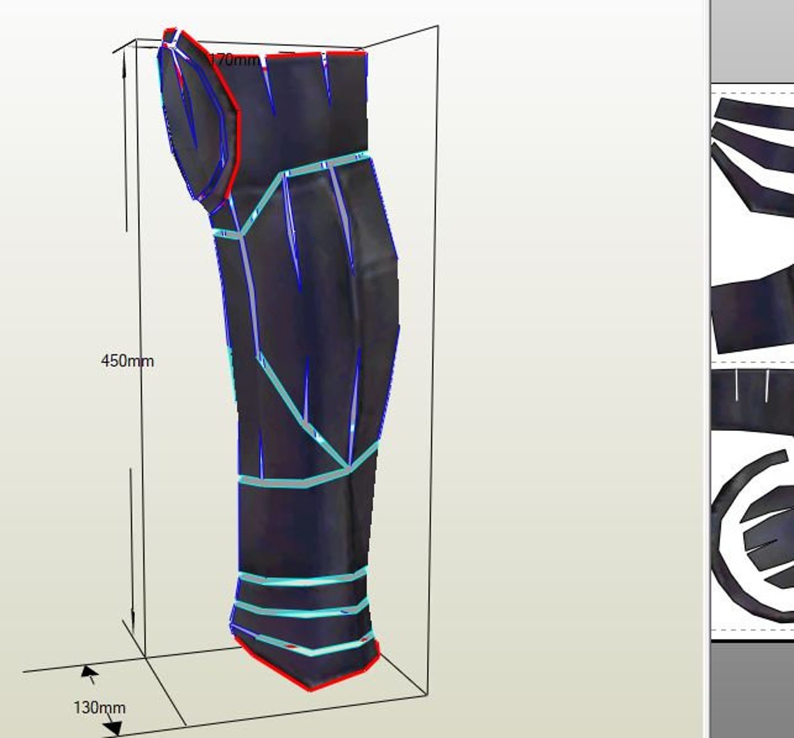 Black RX Full Body Papercraft Template Patturn Kamen Rider - Etsy UK