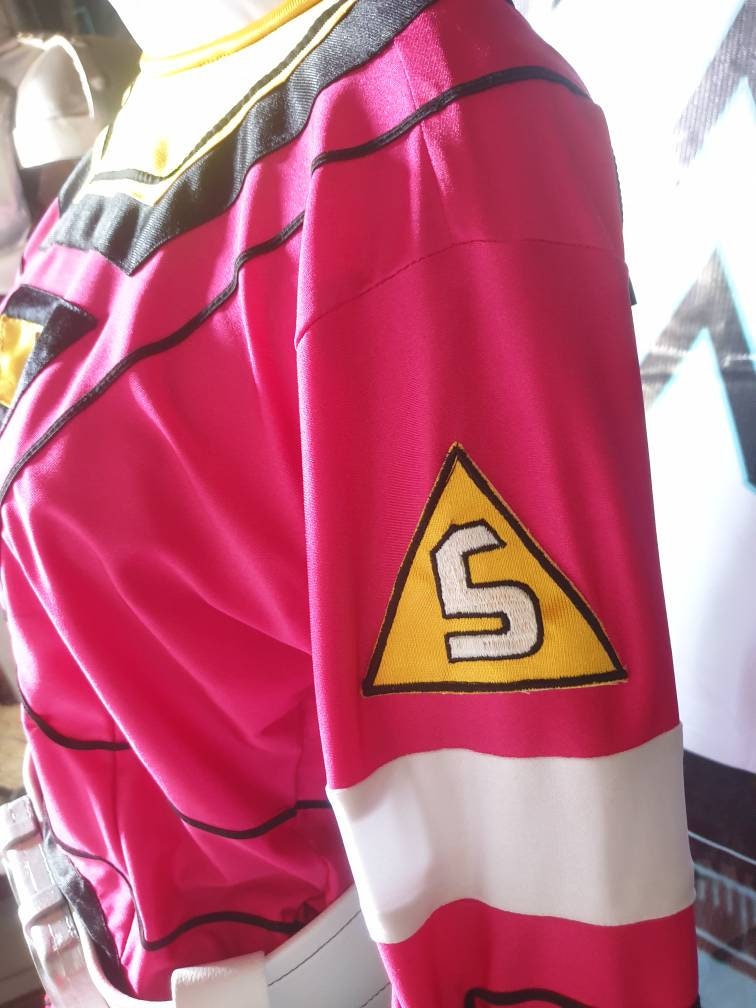 PINK TURBO Ranger Full Suits Costume of Power Rangers Rescue - Etsy