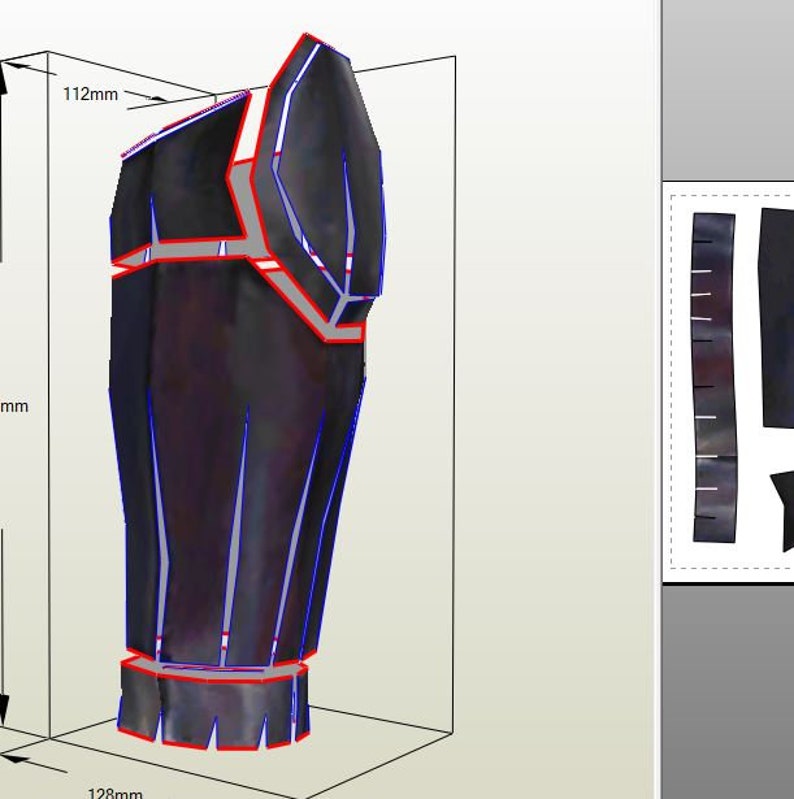 Black RX Full Body Papercraft Template Patturn Kamen Rider - Etsy UK