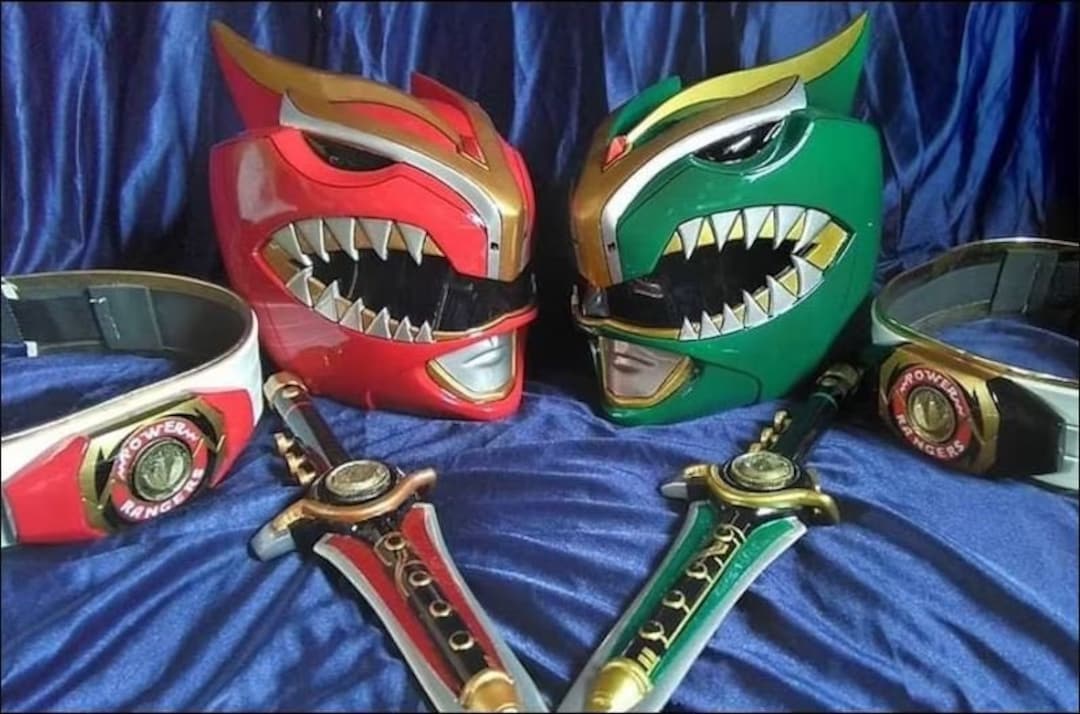 Power Rangers Helmet All Form From Super Sentai Series MMPR Dragon ...