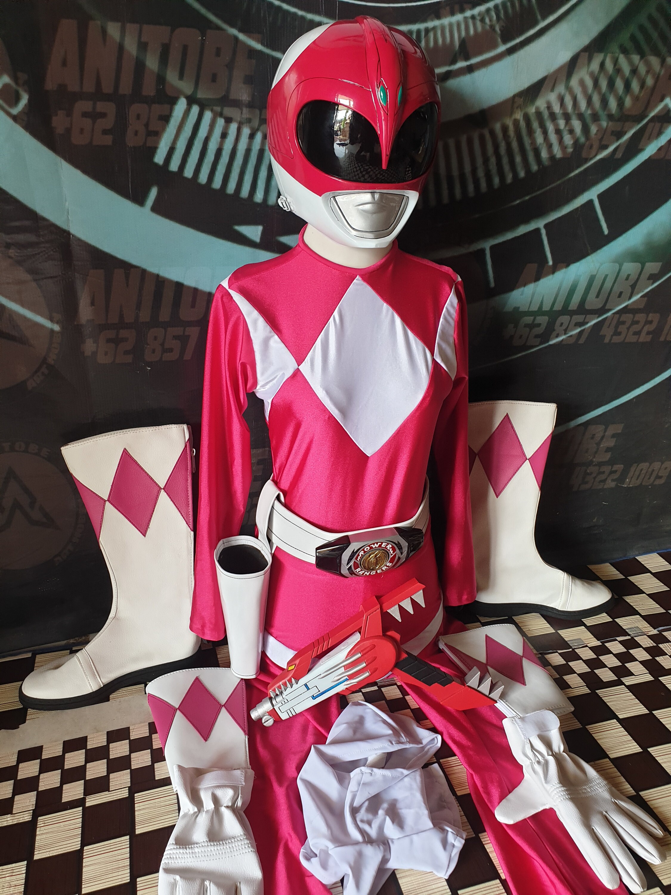 PINK Ranger MMPR or Dragon Rangers of Super Sentai Suits - Etsy Australia