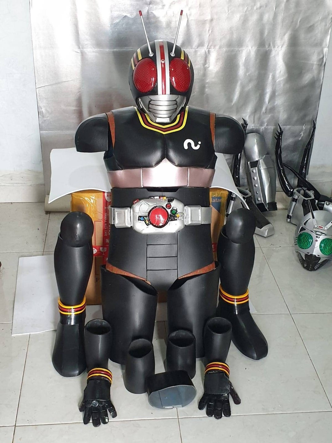 Kamen Rider Black Costume for Cosplay Wearable - Etsy