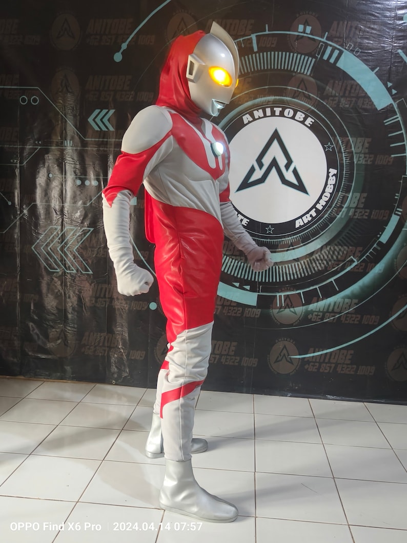 Ultraman HAYATA Wearable Costume Suit for Cosplay - Etsy