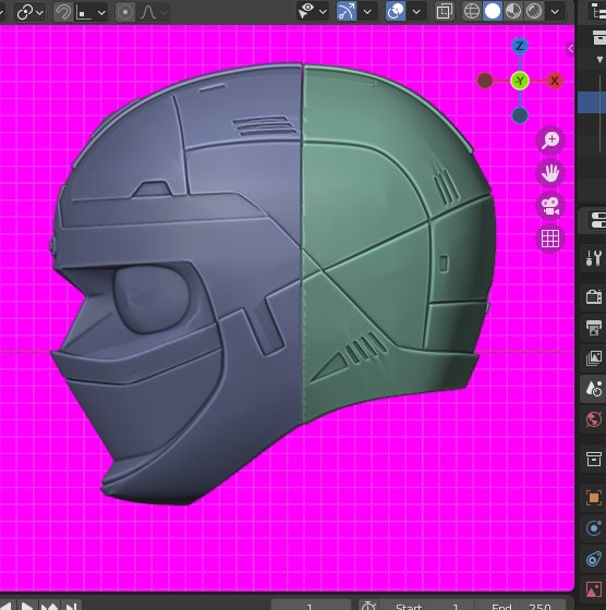 POLICE JIBAN Helmet Wearable to Print From Kidou Keiji Jiban - Etsy