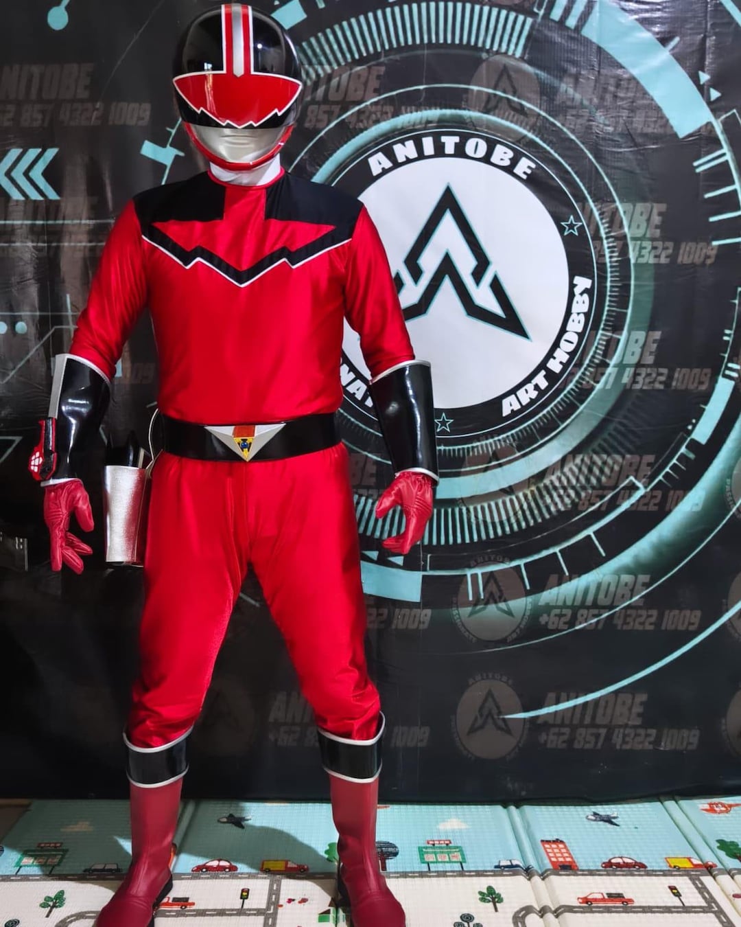 Costume Power Rangers Time Force Quantum Ranger for Cospay - Etsy