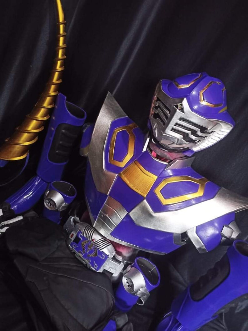 Kamen Rider Ouja WEARABLE COSTUME for Cosplay From RYUKI Series - Etsy