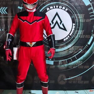 Costume Power Rangers Time Force Quantum Ranger for Cospay - Etsy