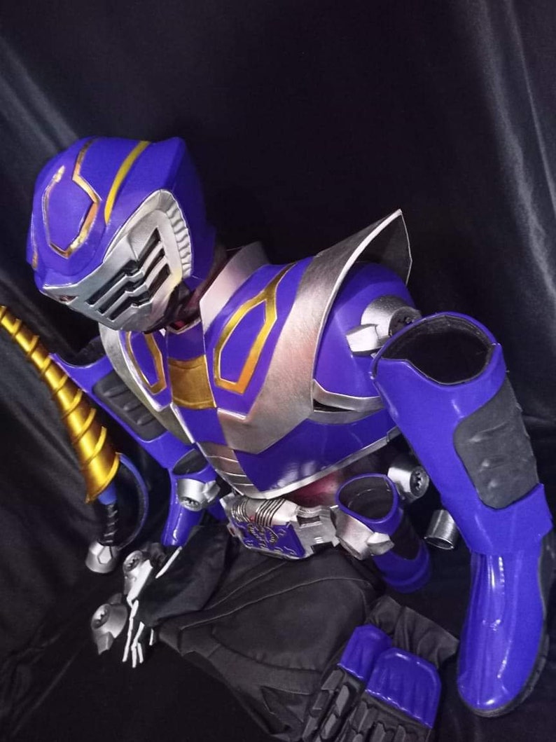 Kamen Rider Ouja WEARABLE COSTUME for Cosplay From RYUKI - Etsy UK