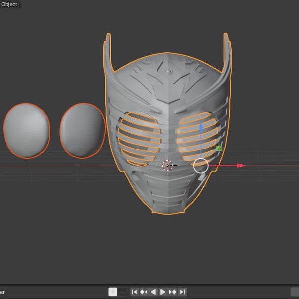 Kamen Rider 3d Print - Etsy