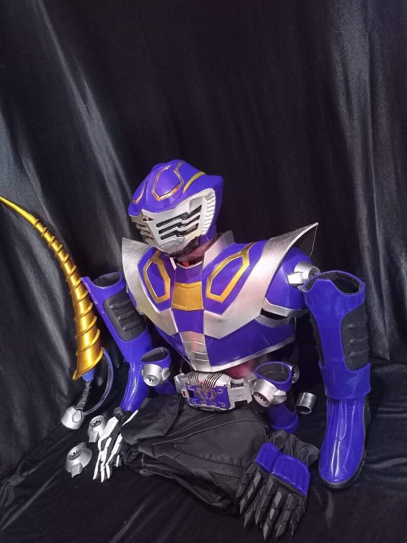Kamen Rider Ouja WEARABLE COSTUME for Cosplay From RYUKI - Etsy