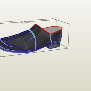 Black RX Full Body Papercraft Template Patturn Kamen Rider - Etsy