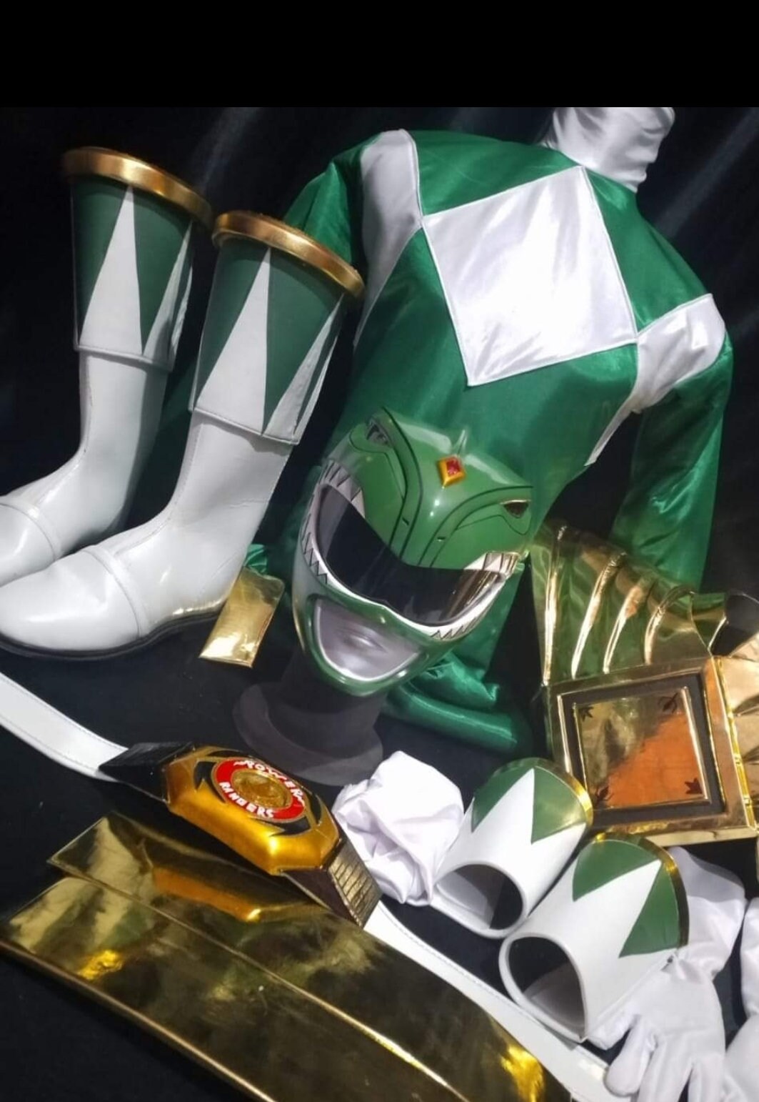 Green Ranger MMPR or Dragon Rangers of Super Sentai Power - Etsy UK