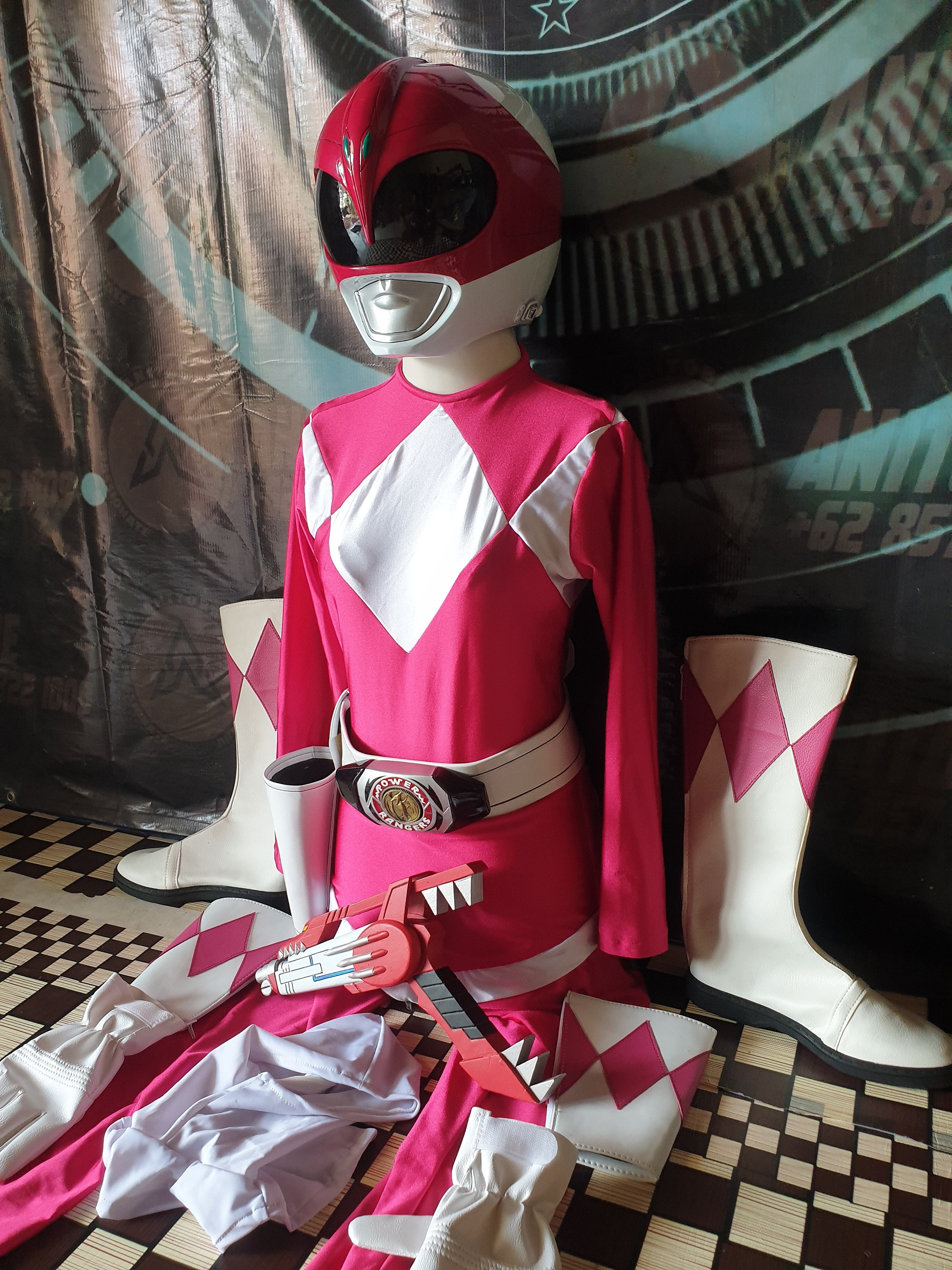 PINK Ranger MMPR or Dragon Rangers of Super Sentai Suits - Etsy Australia