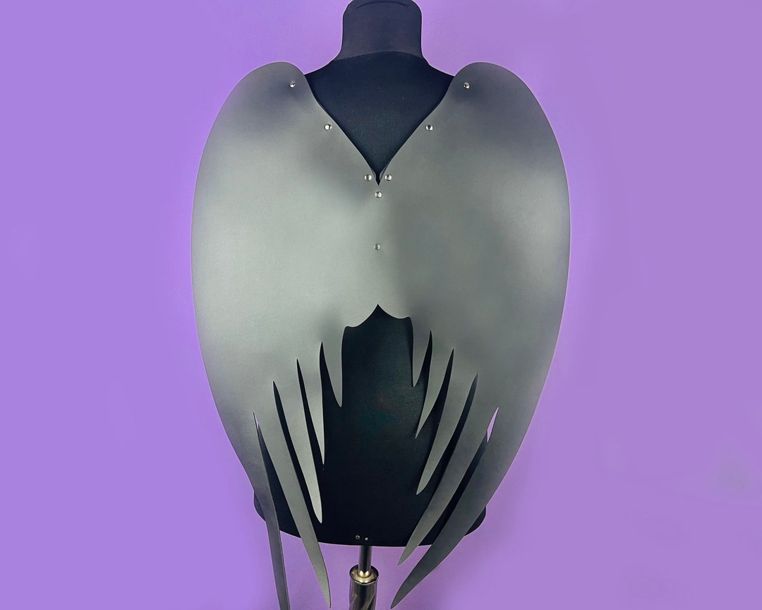 Leather Angel Wings Harness - Fairy Wings - Angel Wings Harness ...
