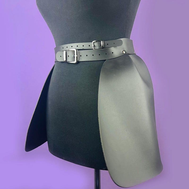 Leather Skirt Belt - Etsy